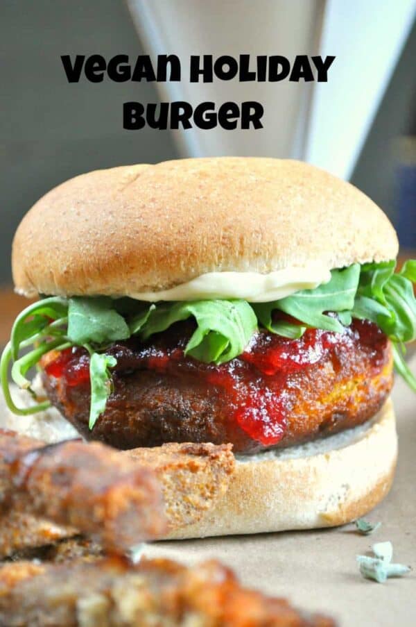 Vegan Holiday Burger - Rabbit and Wolves