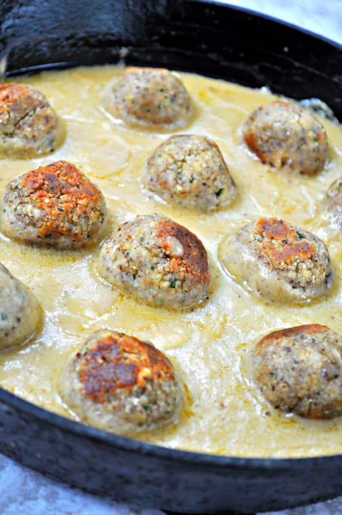 Vegan Swedish Meatballs - Rabbit and Wolves
