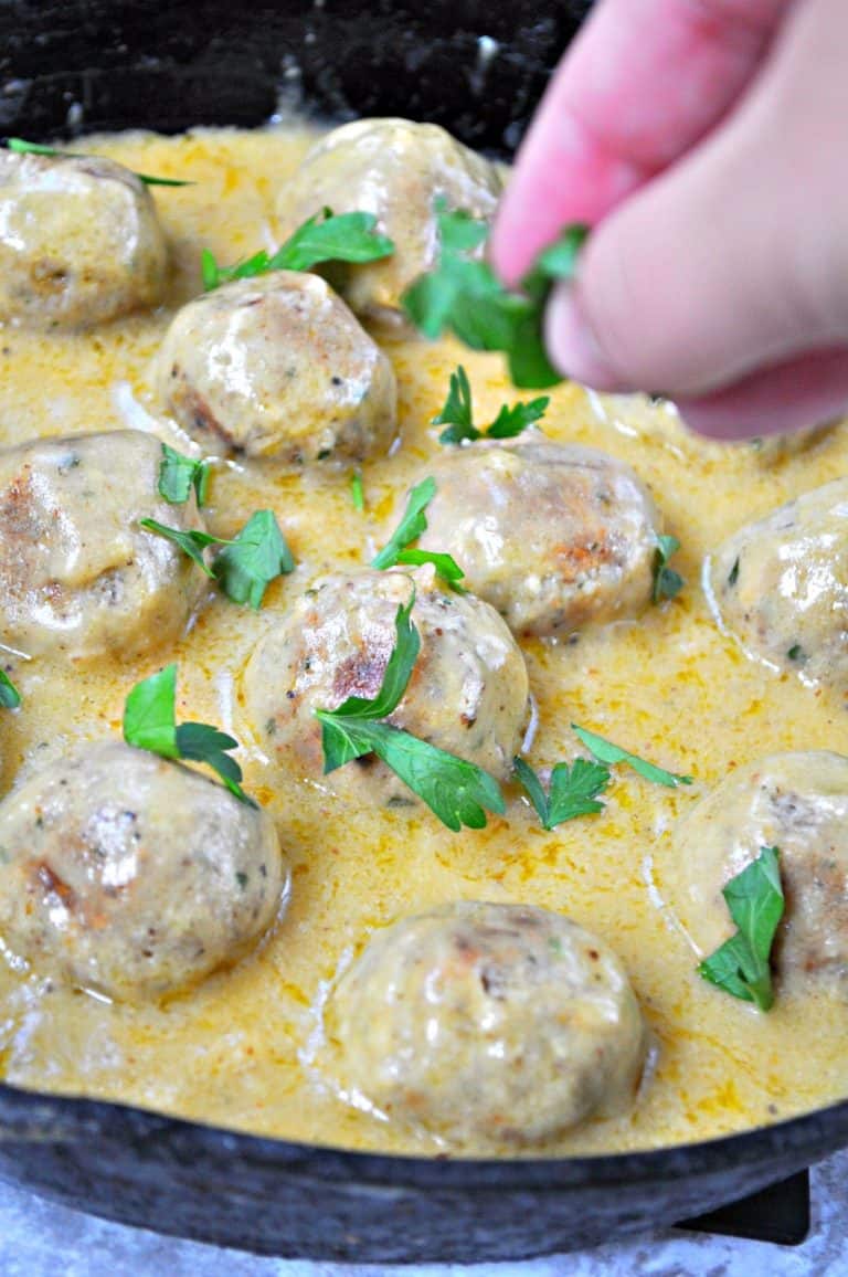 Vegan Swedish Meatballs - Rabbit and Wolves