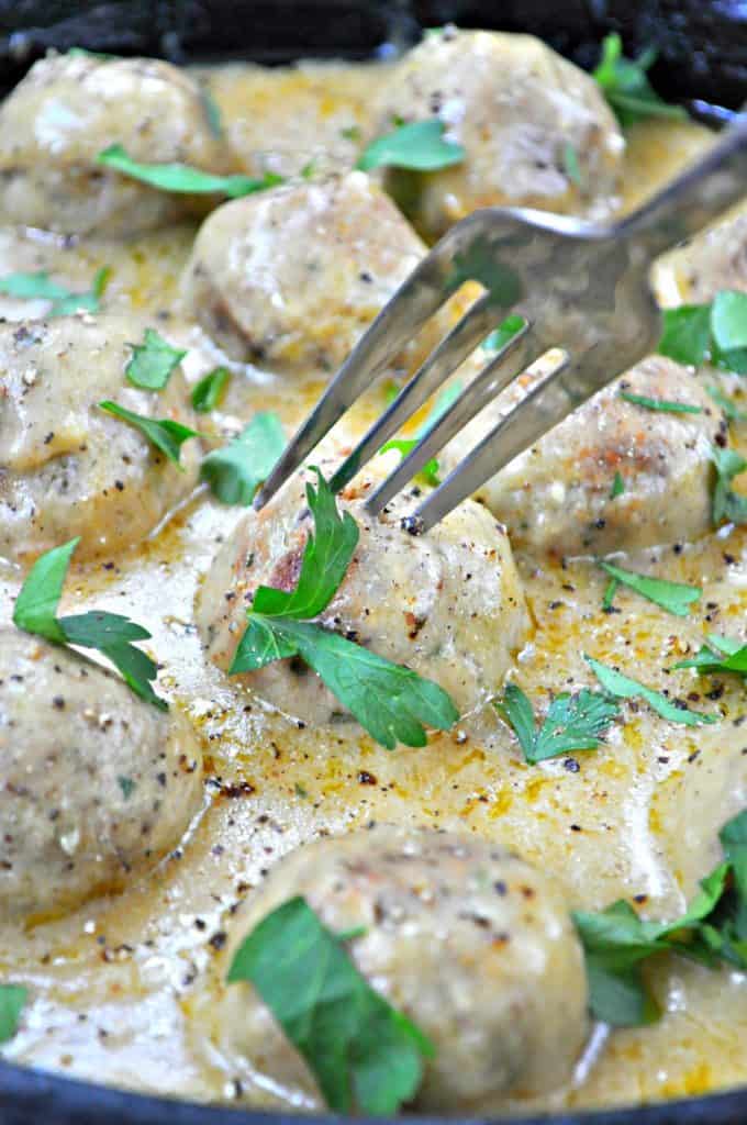 Vegan Swedish Meatballs - Rabbit and Wolves