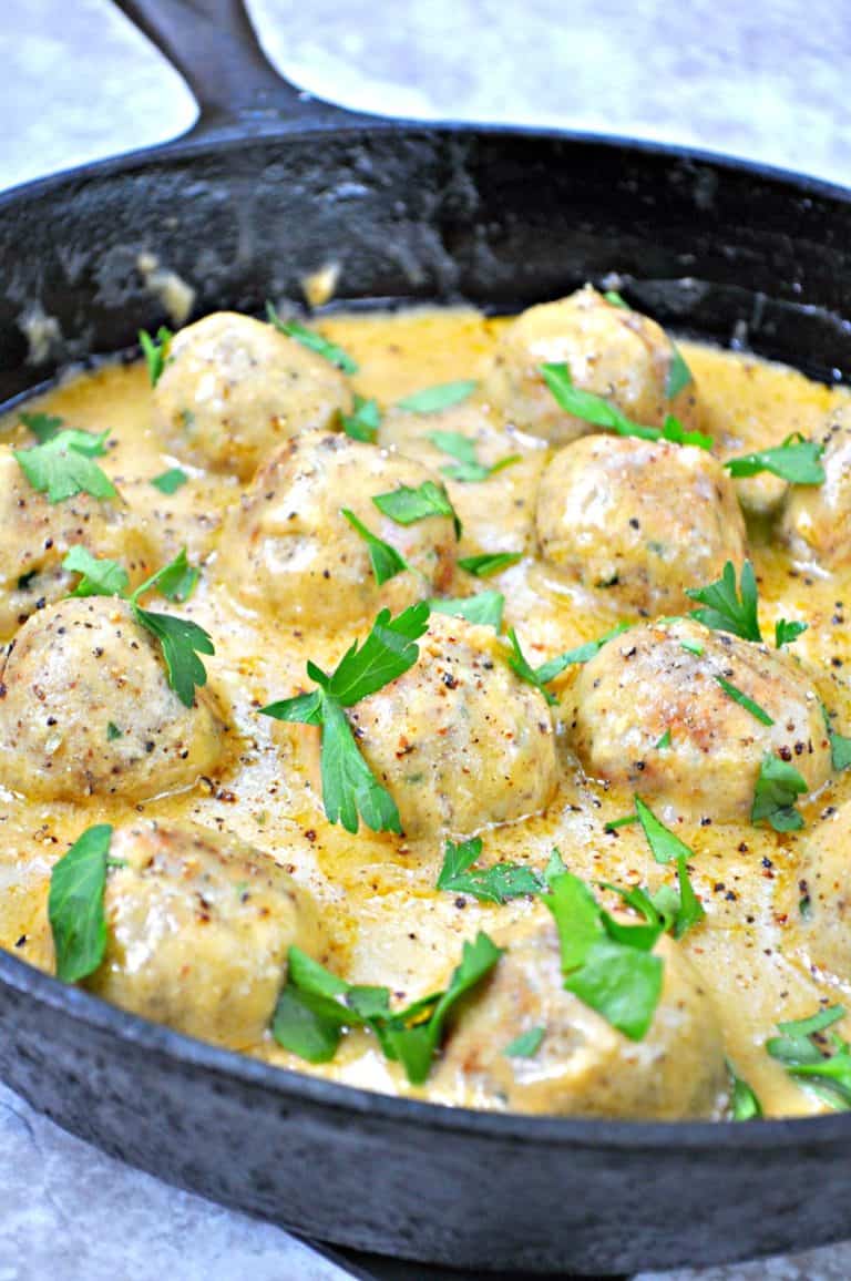Vegan Swedish Meatballs - Rabbit and Wolves
