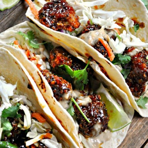 Vegan Crispy BBQ Broccoli Tacos - Rabbit and Wolves