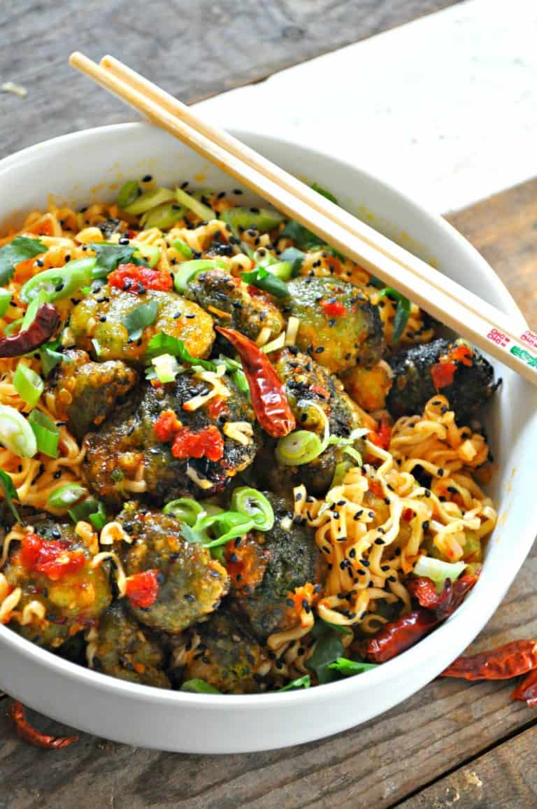 Vegan Firecracker Broccoli Ramen - Rabbit and Wolves