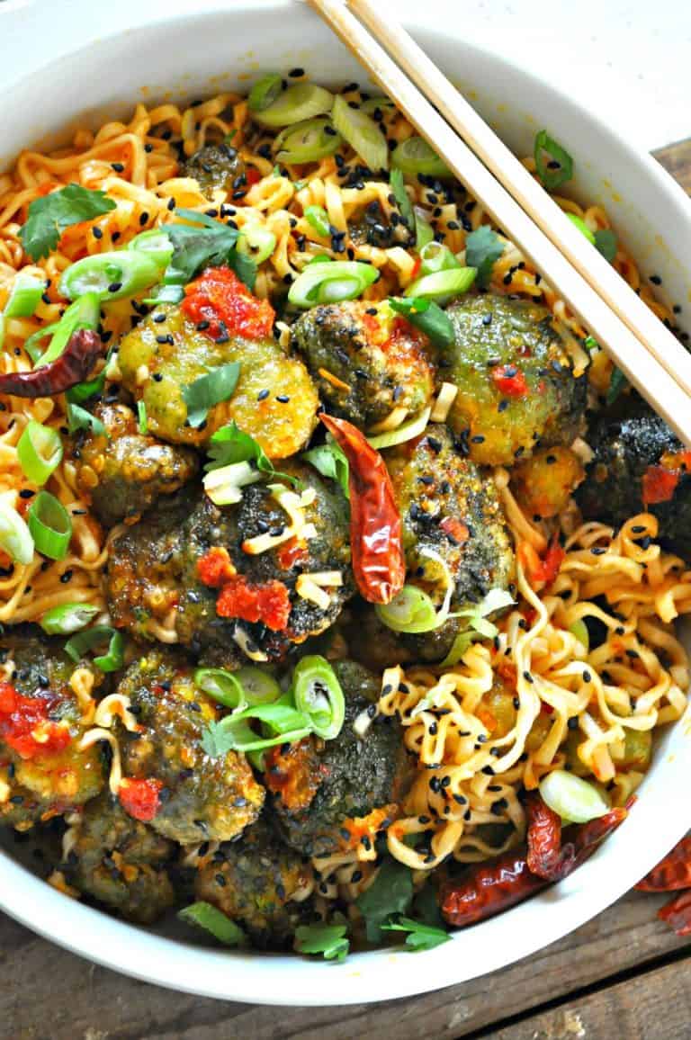 Vegan Firecracker Broccoli Ramen - Rabbit and Wolves