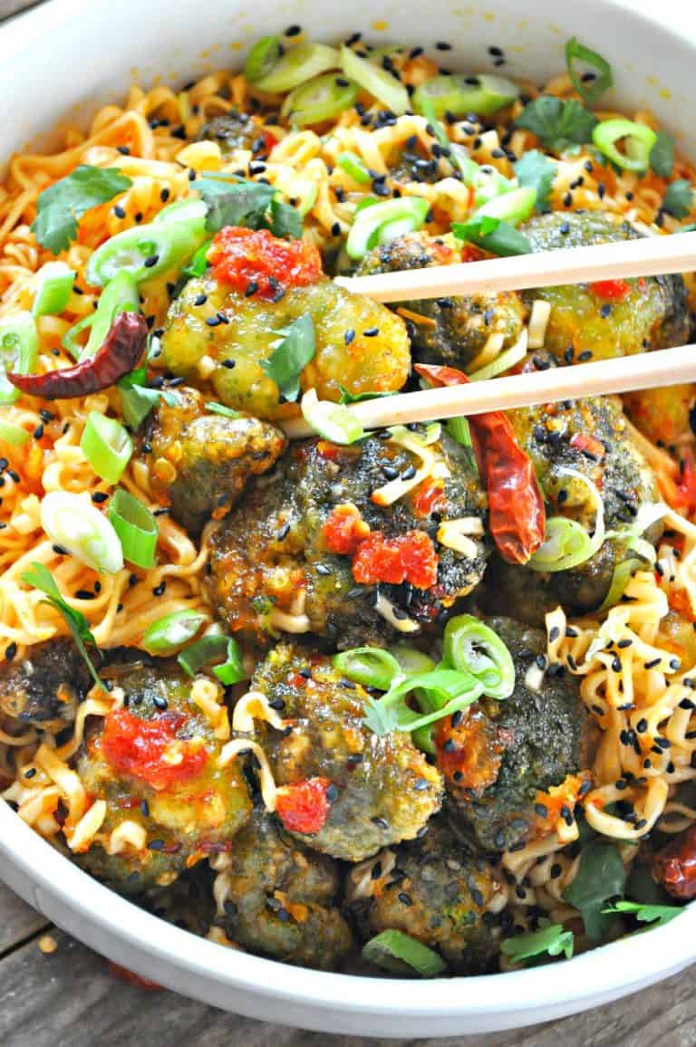 Vegan Firecracker Broccoli Ramen - Rabbit and Wolves