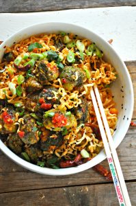 Vegan Firecracker Broccoli Ramen - Rabbit and Wolves