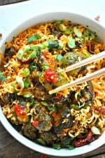 Vegan Firecracker Broccoli Ramen - Rabbit and Wolves