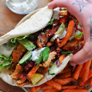 Vegan Hearts of Palm Po' Boys - Rabbit and Wolves