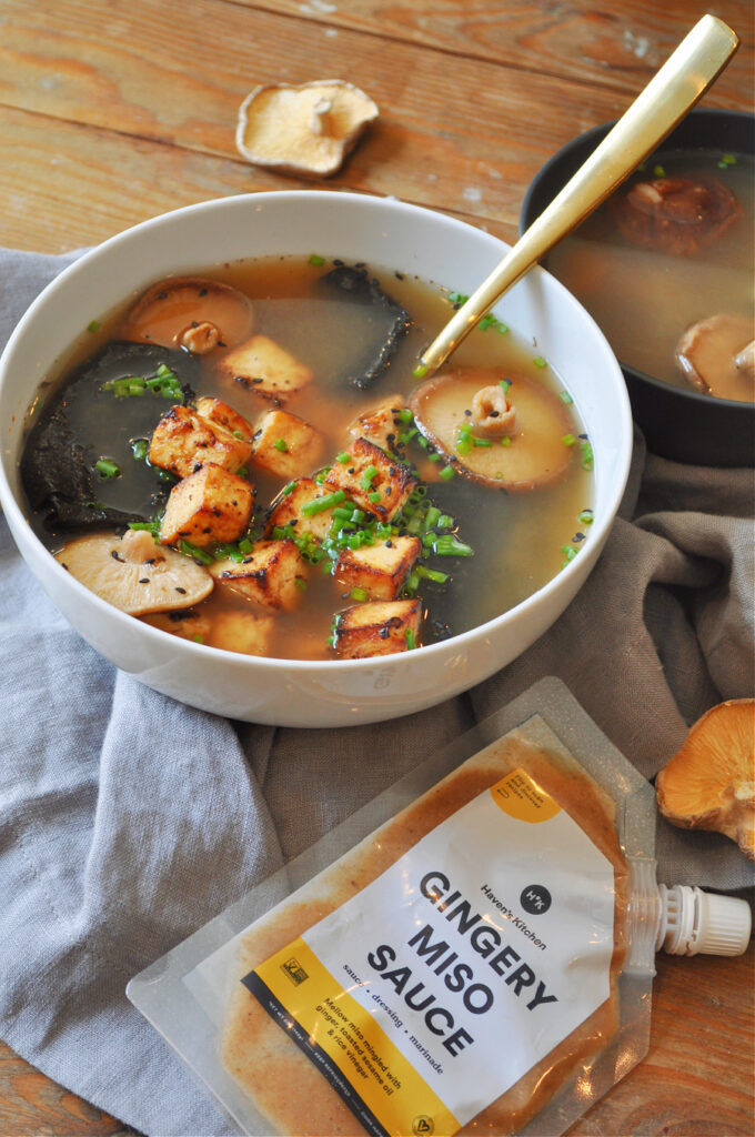 The Easiest Vegan Miso Soup - Rabbit and Wolves