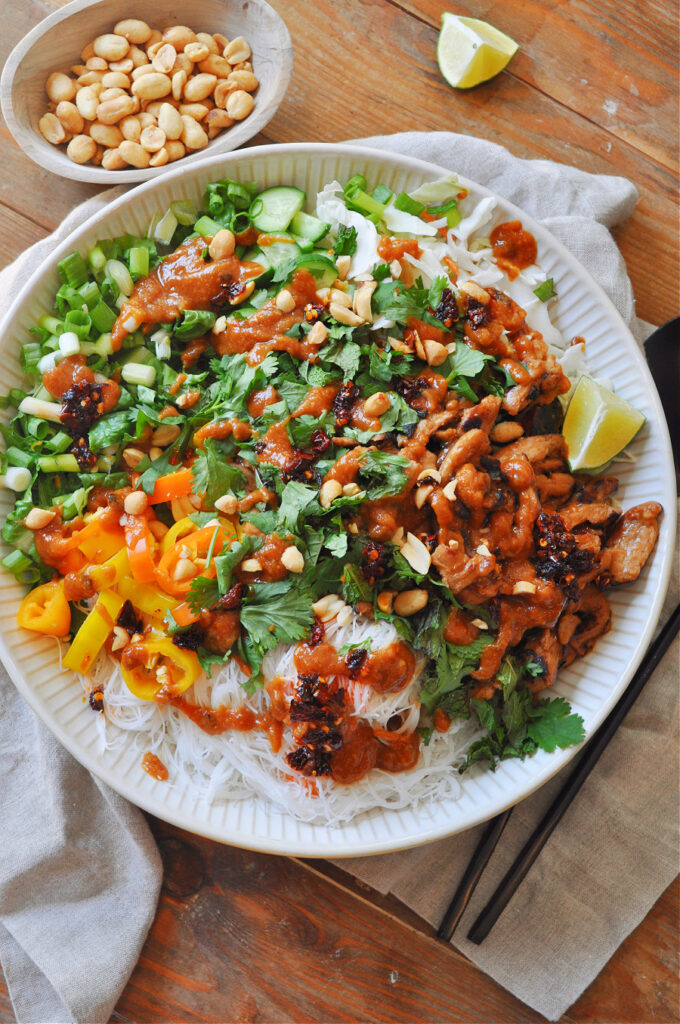 The Best Vegan Spring Roll Bowls - Rabbit and Wolves