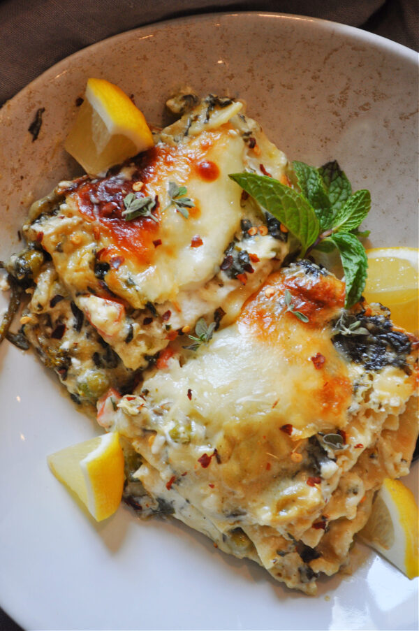 The Best Vegan Lasagna Primavera - Rabbit and Wolves