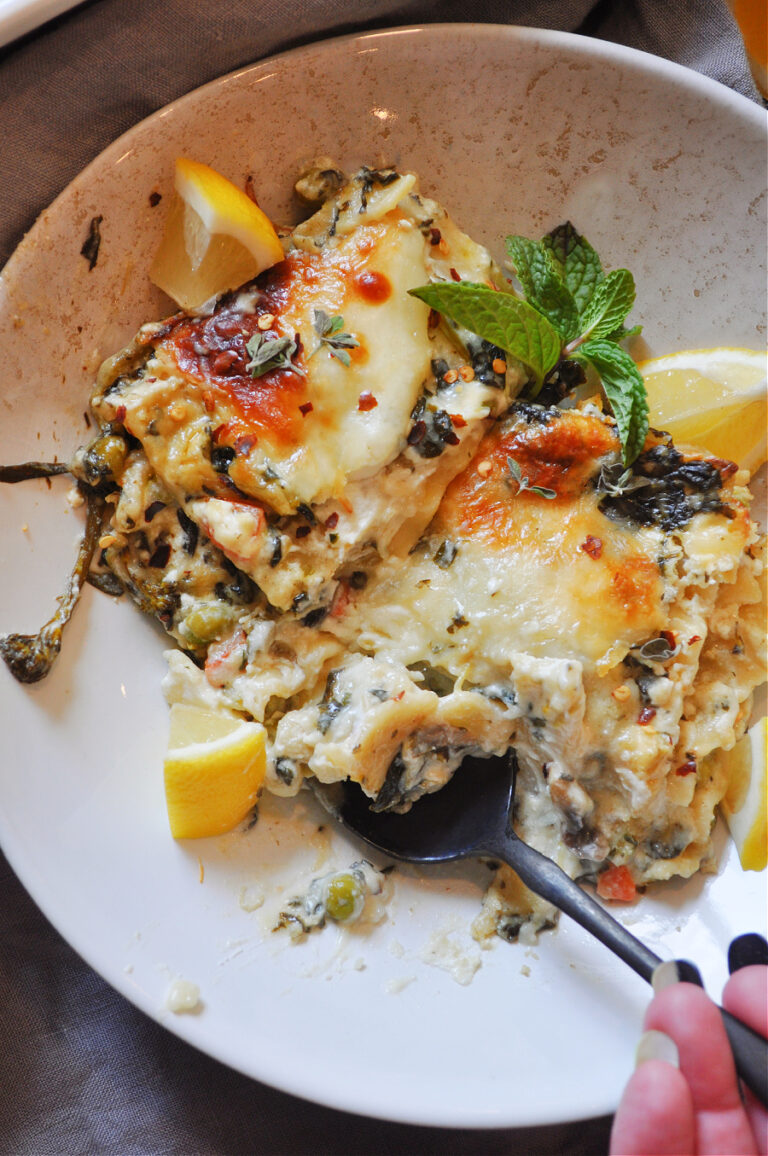 The Best Vegan Lasagna Primavera - Rabbit and Wolves